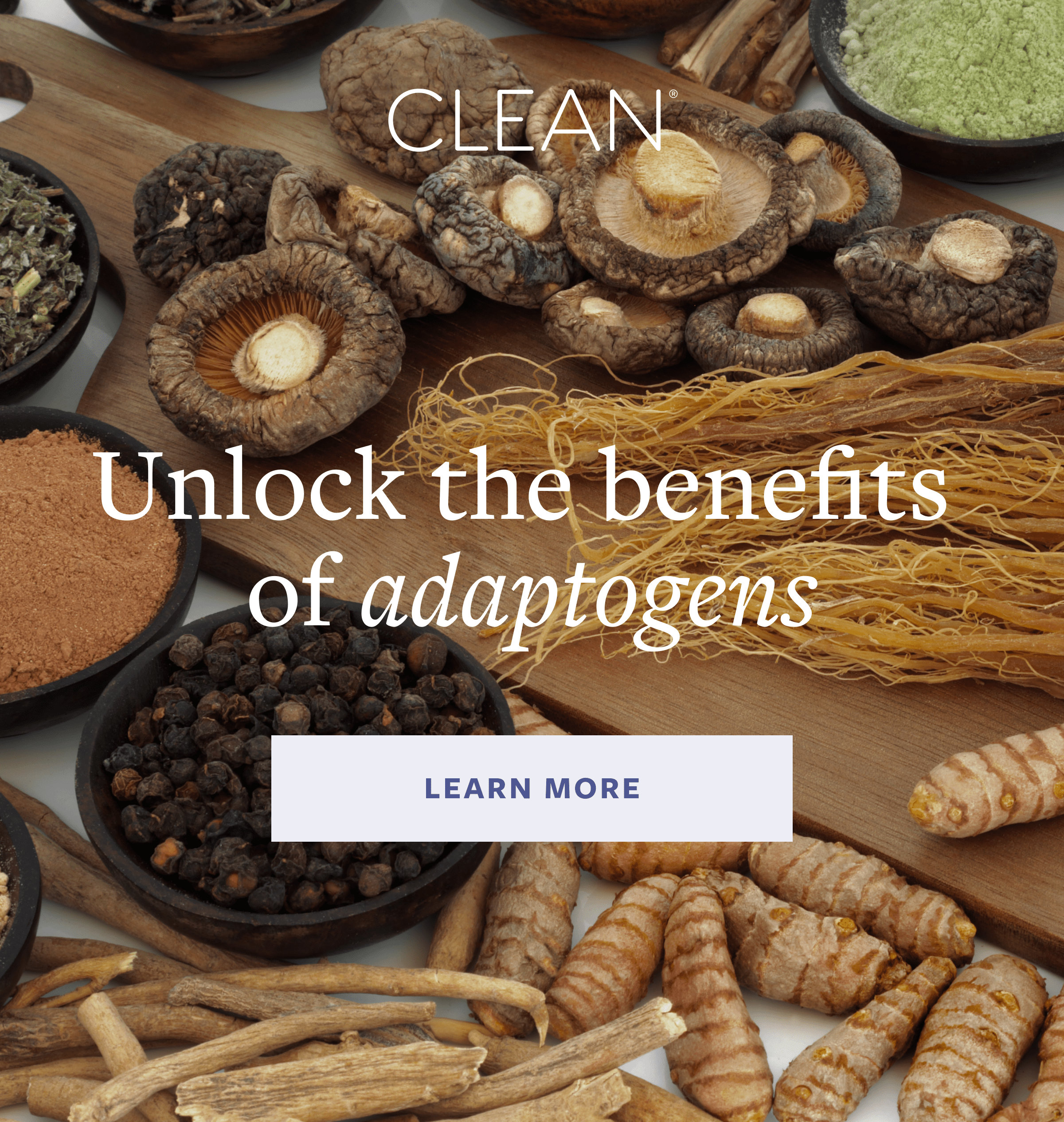Unlock The Benefits Of Adaptogens - Clean Program