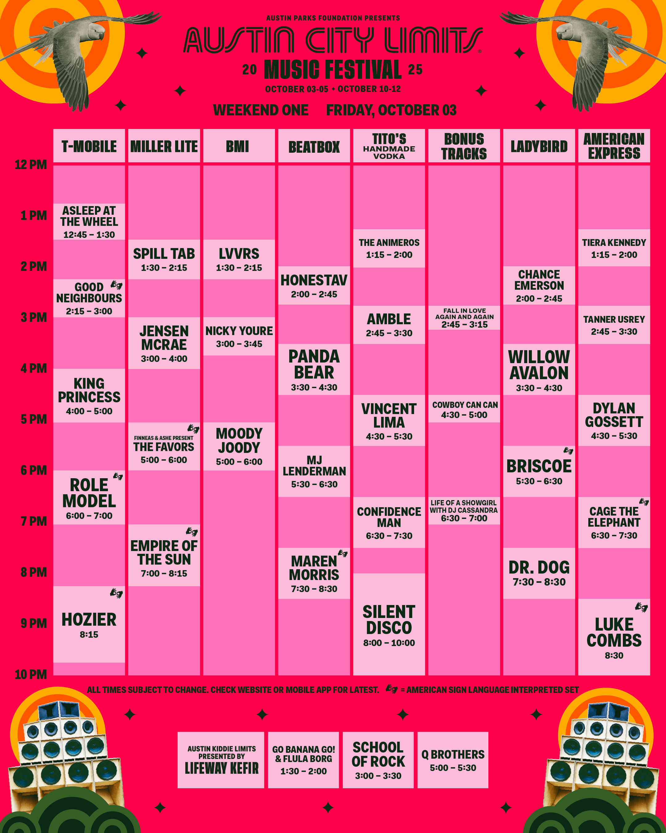 ACL Fest Is Here 🤘 - Austin City Limits Music Festival