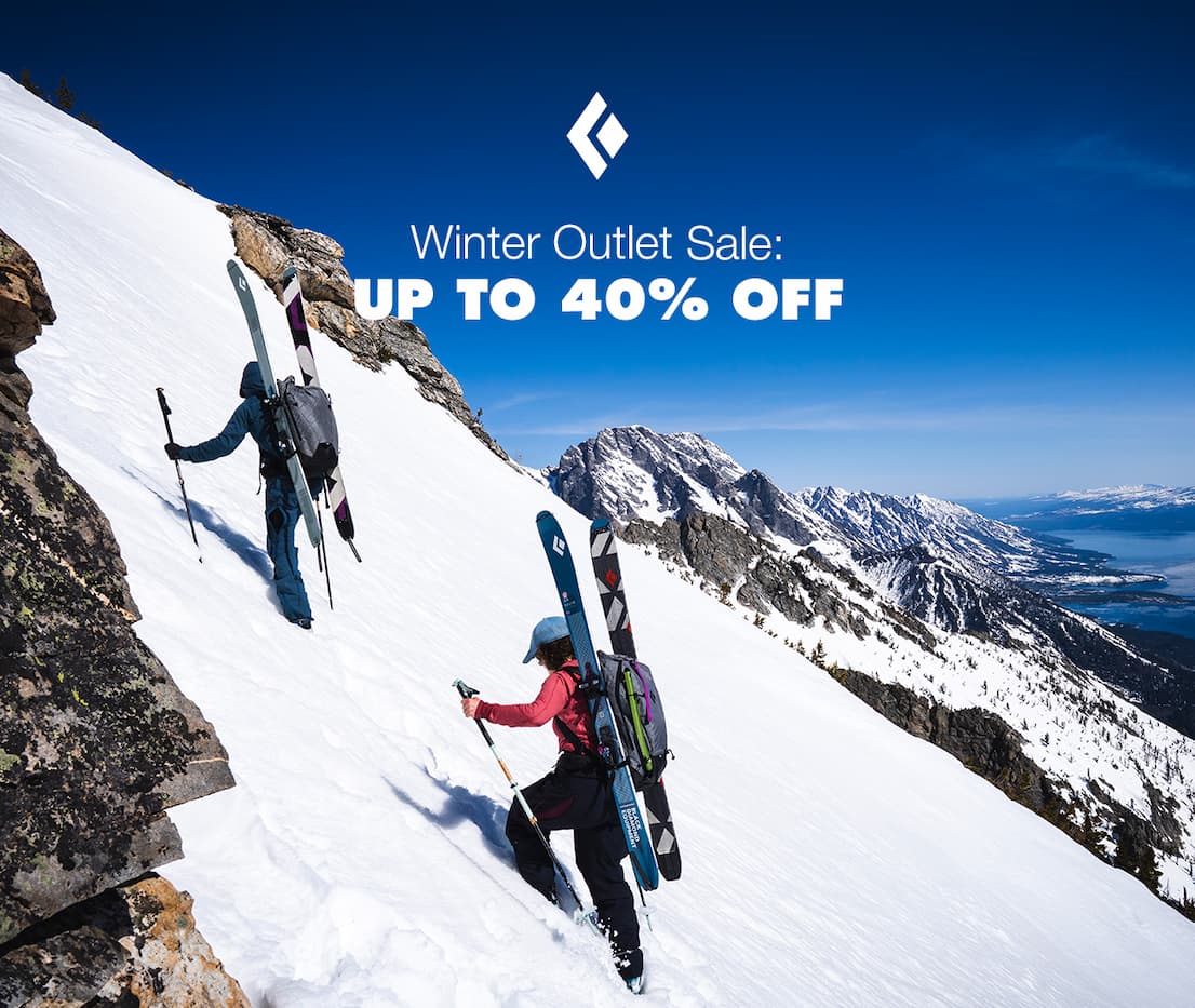 Winter Outlet Sale: New Items Up to 40% Off - Black Diamond Equipment