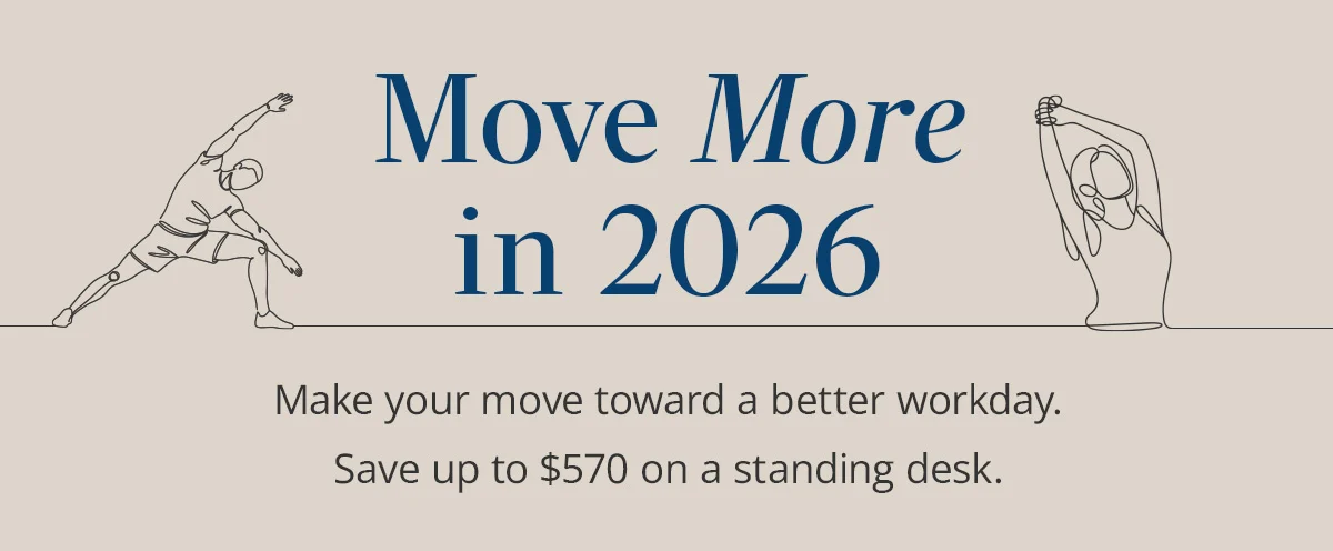 Get Ready To Move More in 2026 👟 - UPLIFT Desk