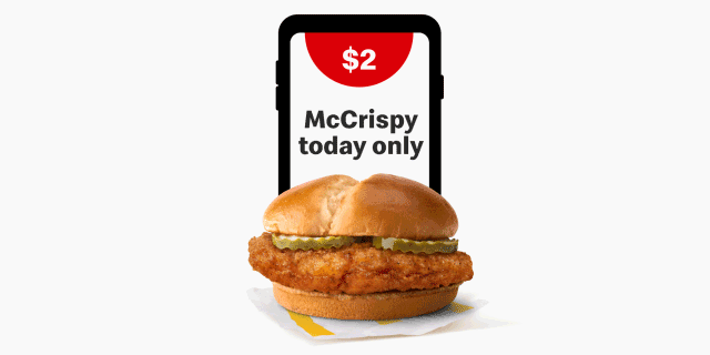 $2 McCrispy® for your sunday - McDonald's