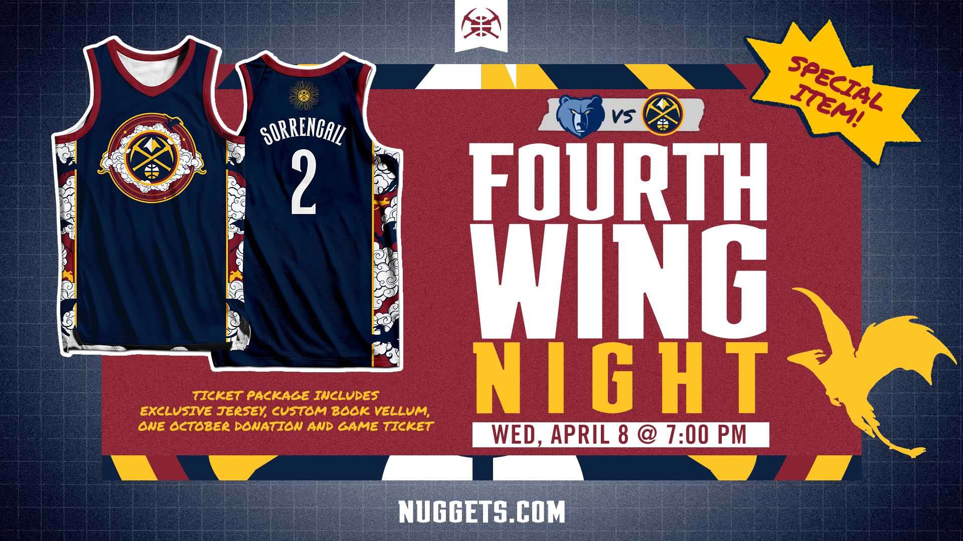 New Theme Night Just Dropped🚨 - Denver Nuggets
