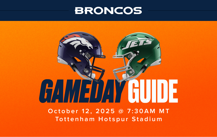 Gameday Guide: Broncos at Jets in London - Denver Broncos